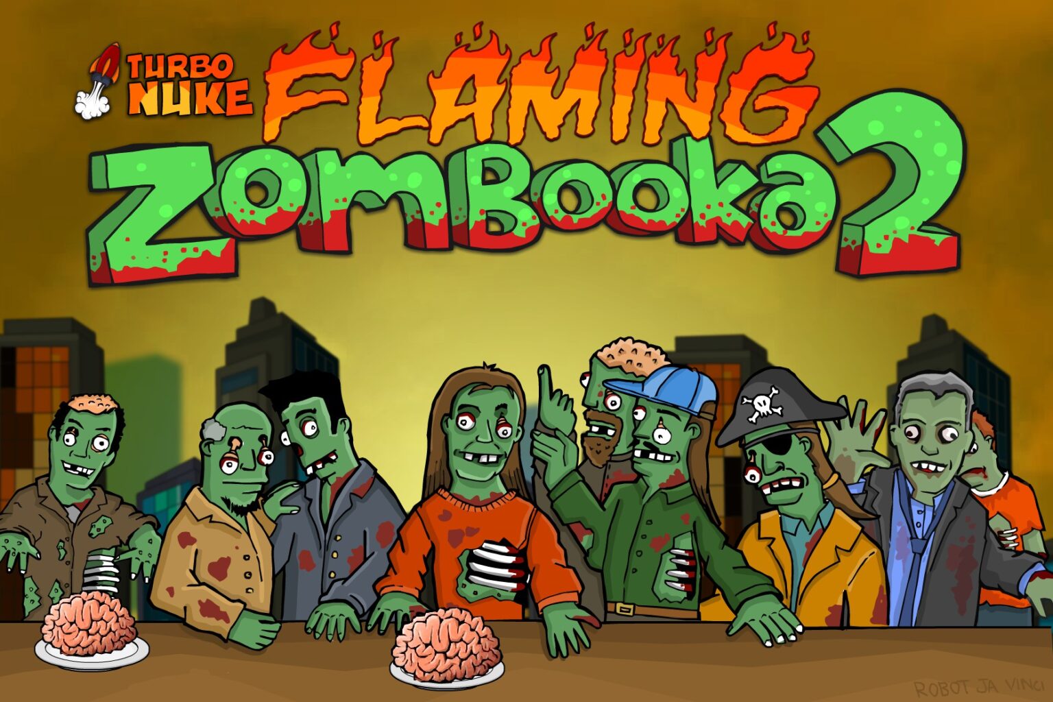 Flaming Zombooka – robotjam